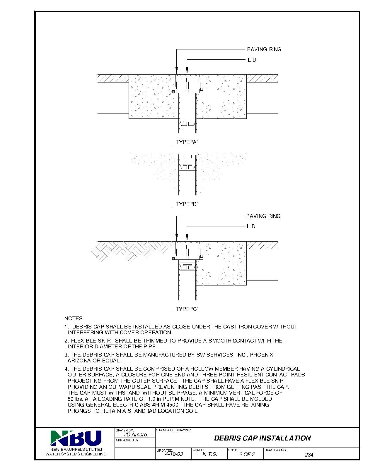 Water Connection Policy - New Braunfels Utilities