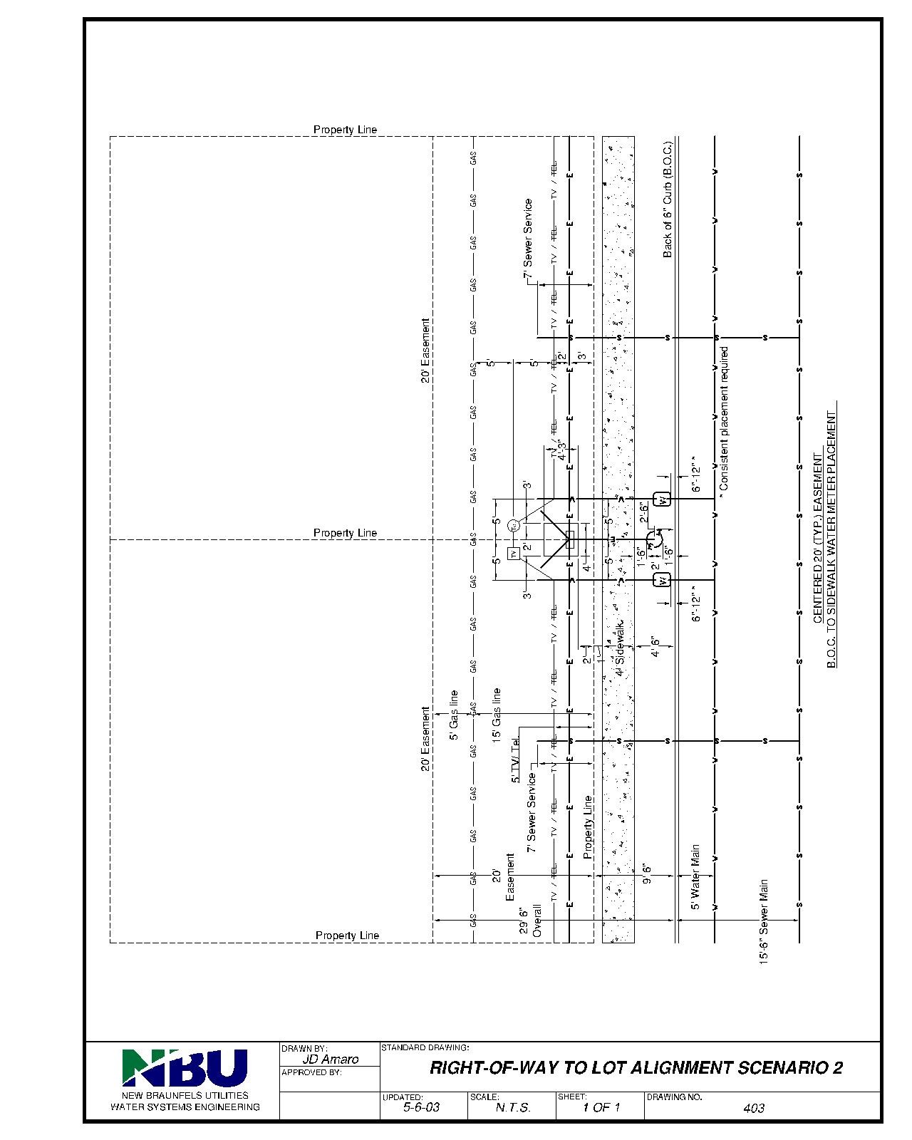 Water Connection Policy - New Braunfels Utilities