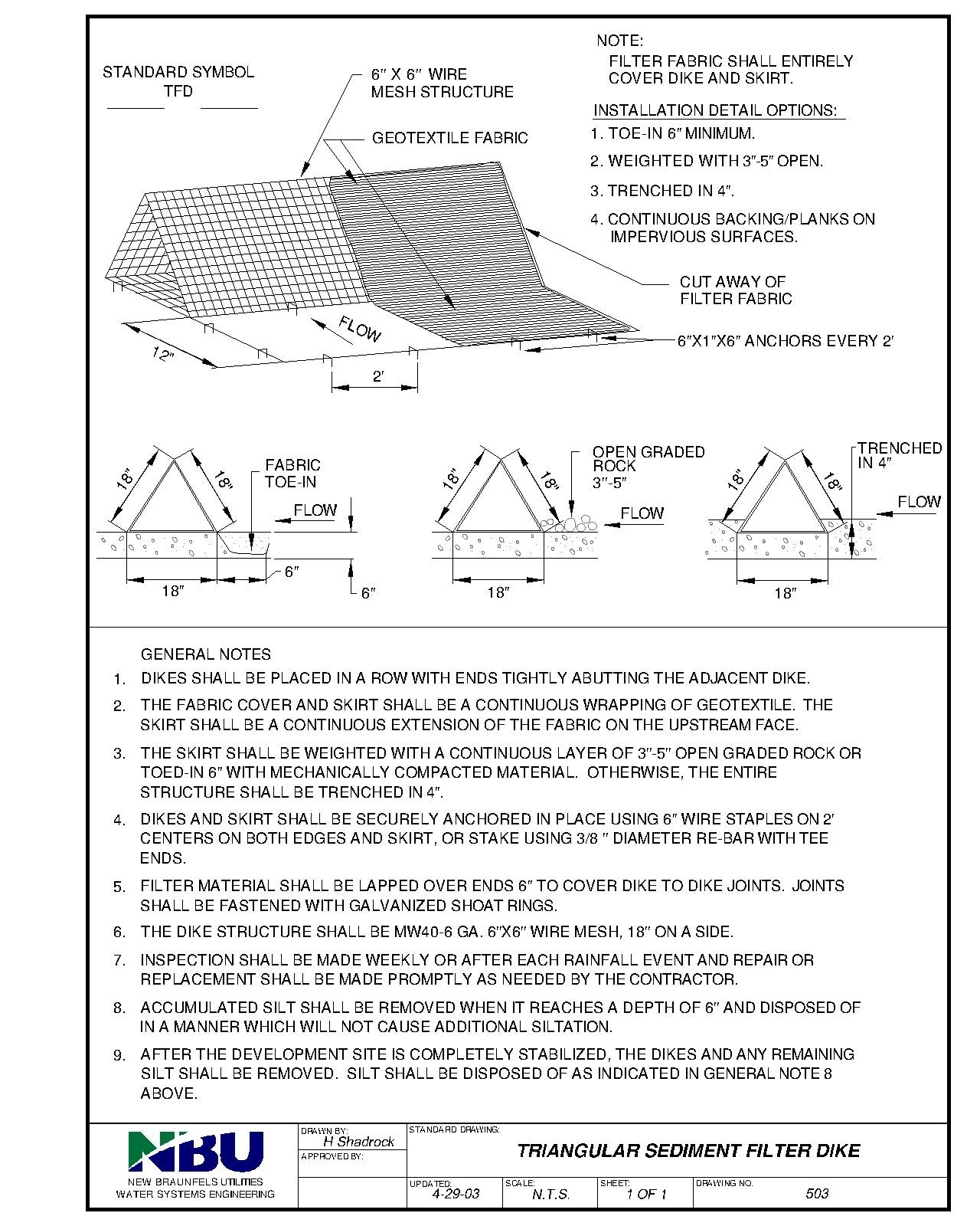 Water Connection Policy - New Braunfels Utilities