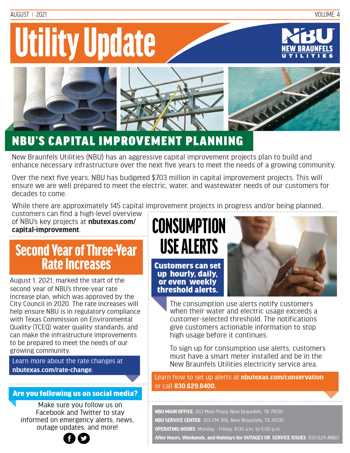 NBU Utility Update and Conservation Corner Newsletter - August 2021 ...