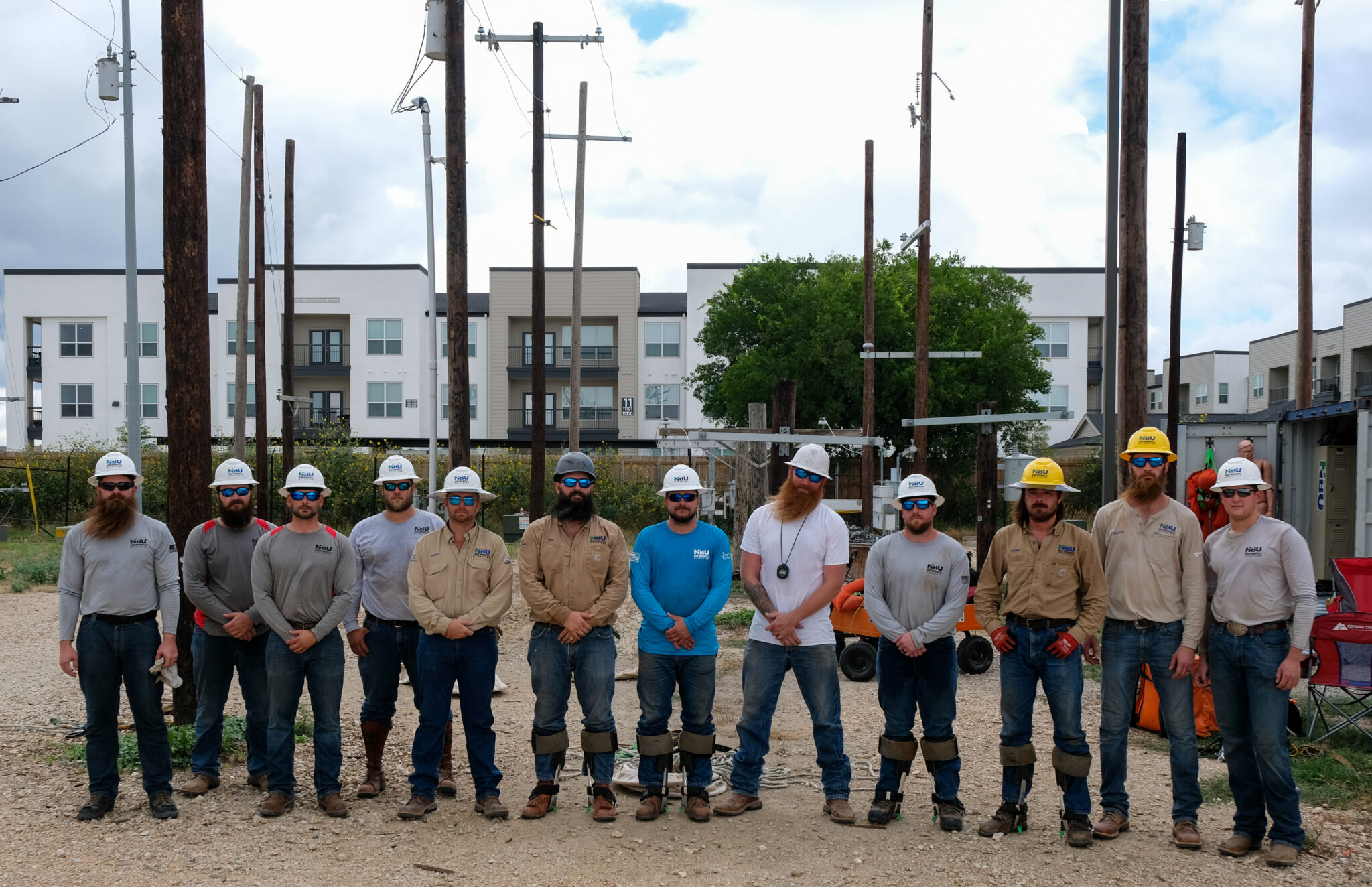 New Braunfels Utilities Journeymen and Apprentice Linemen Ready to ...