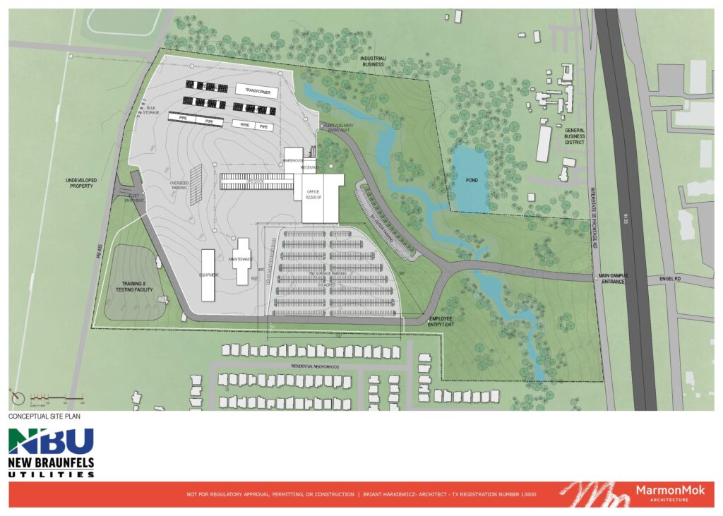 NBU Headquarters Project - New Braunfels Utilities Website