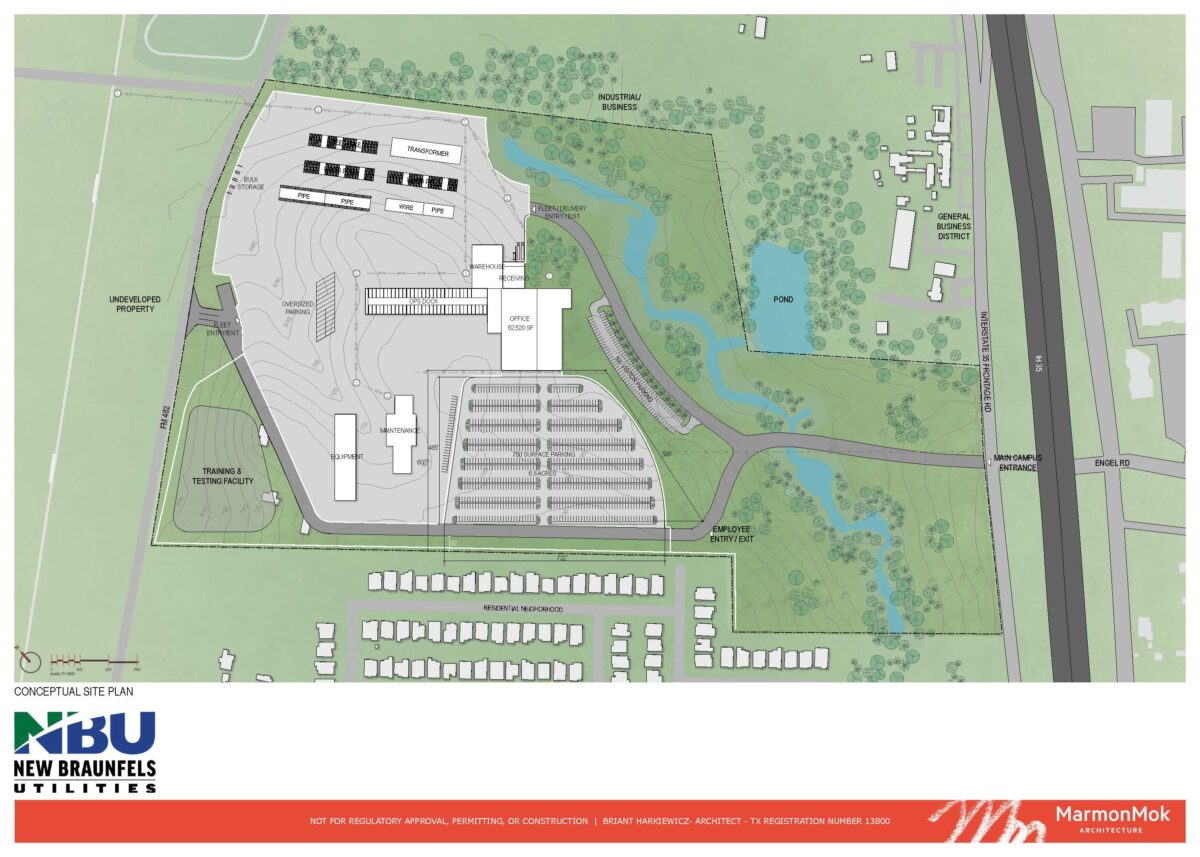 NBU Headquarters Project - New Braunfels Utilities Website